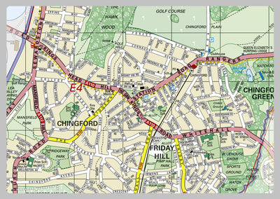 Waltham Forest London Borough Map– I Love Maps