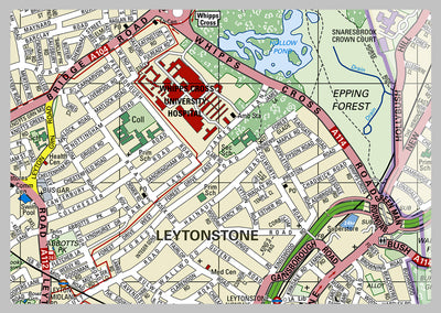 Waltham Forest London Borough Map– I Love Maps