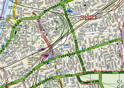 Wandsworth London Borough Map– I Love Maps