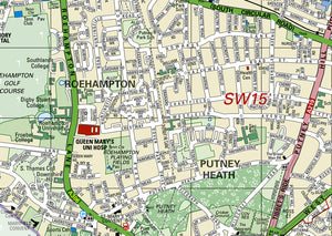 Wandsworth London Borough Map– I Love Maps