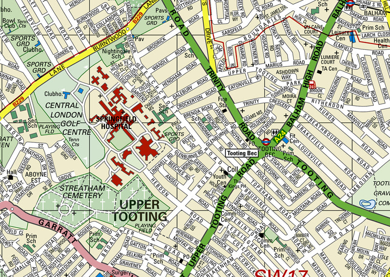 Wandsworth London Borough Map– I Love Maps