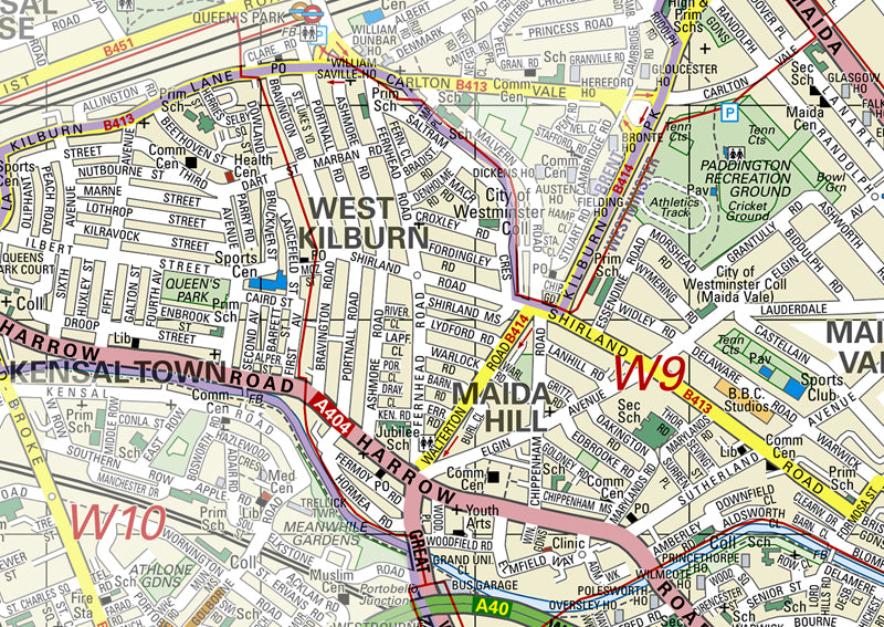 Westminster London Borough Map– I Love Maps