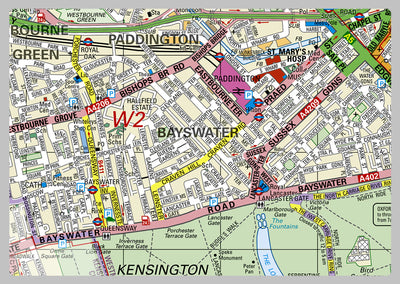 Westminster London Borough Map– I Love Maps