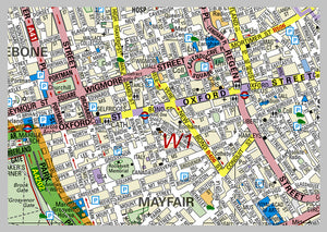 Westminster London Borough Map– I Love Maps