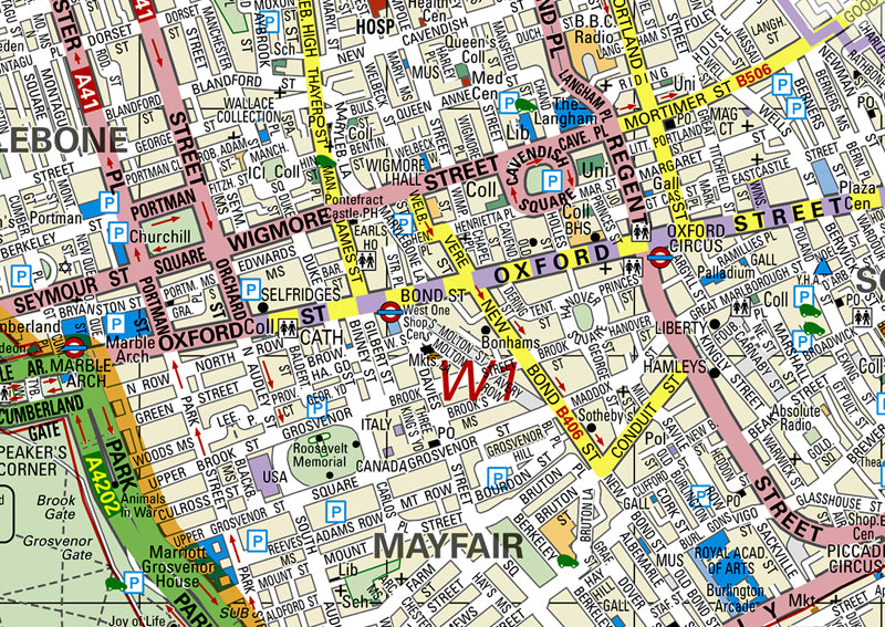 Westminster London Borough Map– I Love Maps