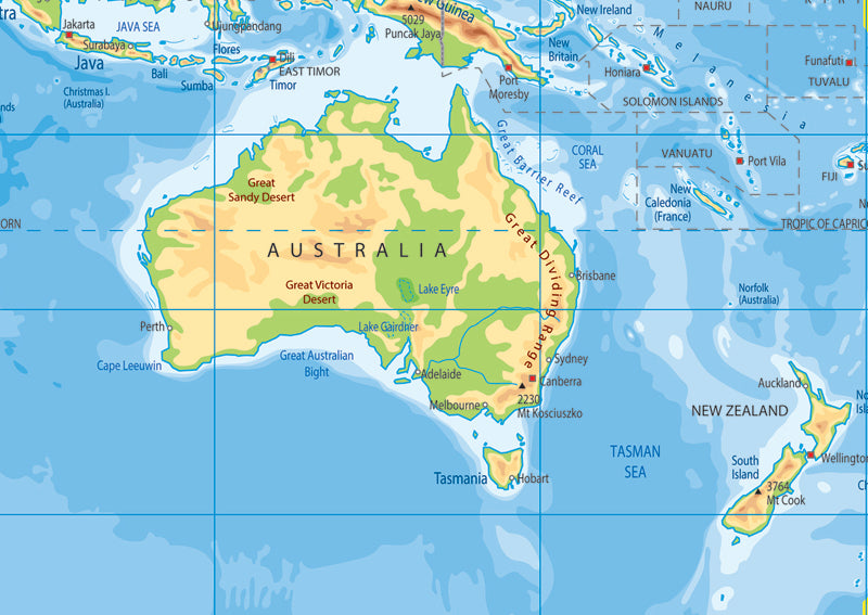 World Physical Map | GeoAtlas | I Love Maps