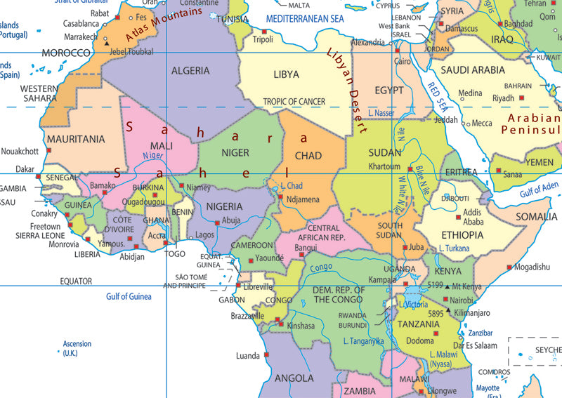 World Political Map | GeoAtlas | I Love Maps