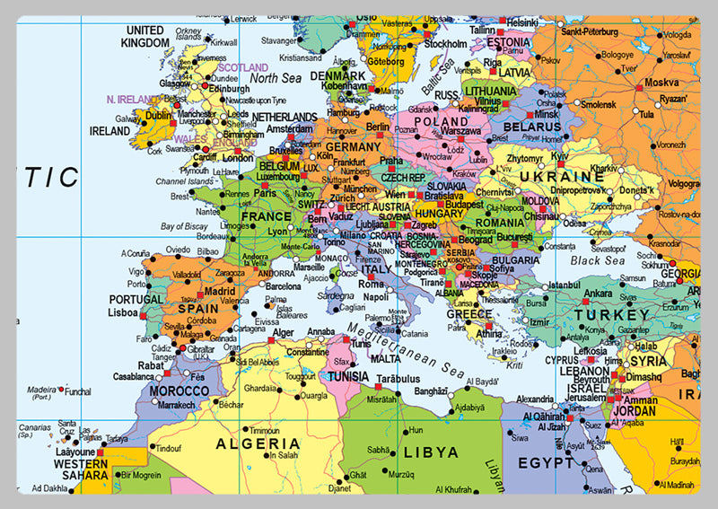 Detailed World Map Detailed World Map Images Free Download On