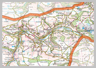 Wrexham County Map– I Love Maps