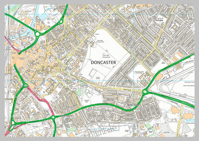 Doncaster Street Map– I Love Maps