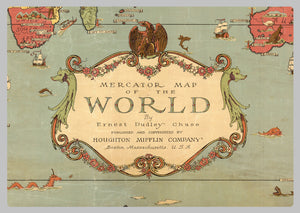 1931 - Mercator Map of the World by Ernest Dudley Chase– I Love Maps