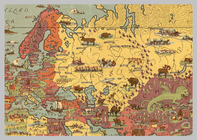 1931 - Mercator Map of the World by Ernest Dudley Chase– I Love Maps