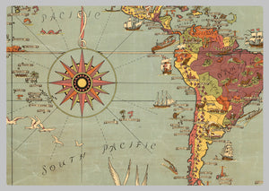 1931 - Mercator Map of the World by Ernest Dudley Chase– I Love Maps