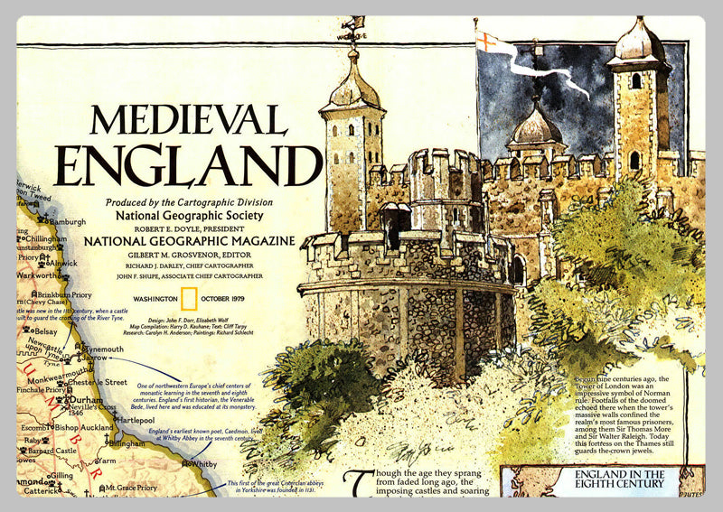 1979 - Map of Medieval Britain– I Love Maps