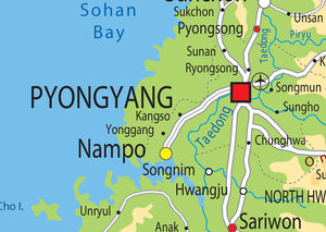 Illustrated Map of North Korea– I Love Maps