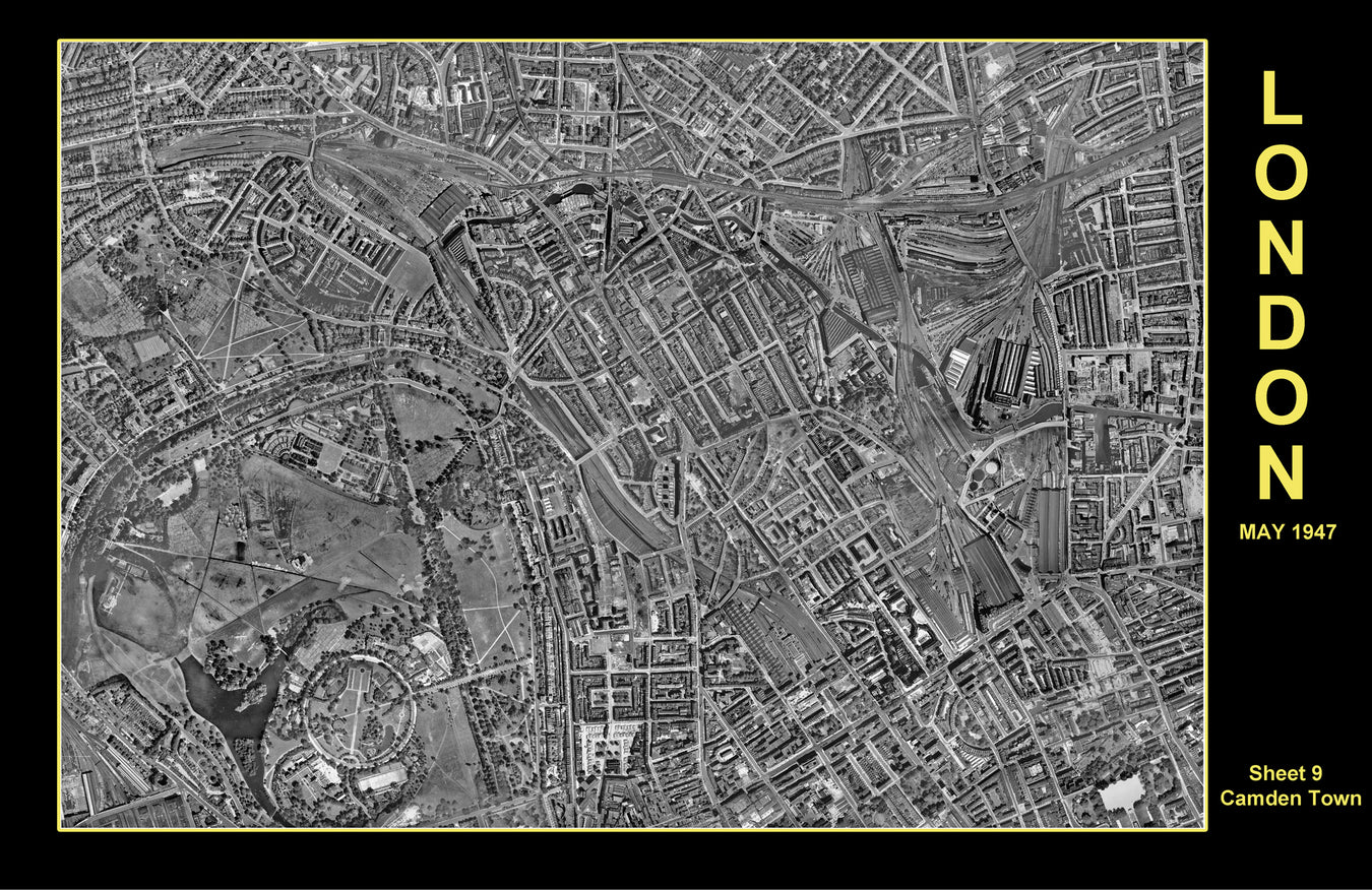 London Post-War 1947 Aerial Photography Collection– I Love Maps