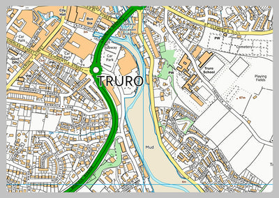 Truro Street Map– I Love Maps