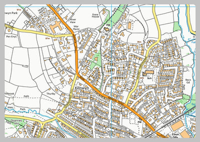 Truro Street Map– I Love Maps