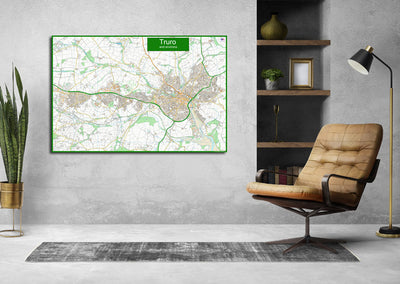 Truro Street Map– I Love Maps