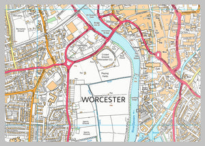 Worcester Street Map– I Love Maps