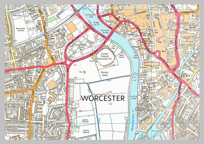 Worcester Street Map– I Love Maps