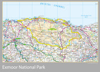 Exmoor National Park Map– I Love Maps