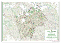 Harrow London Borough Map– I Love Maps