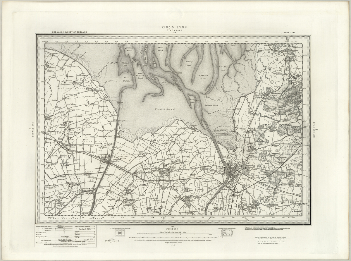 1890 Collection - King's Lynn Ordnance Survey Map– I Love Maps