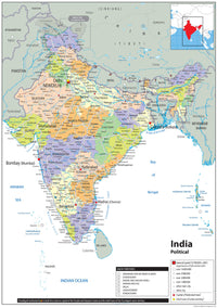 India Political Map– I Love Maps
