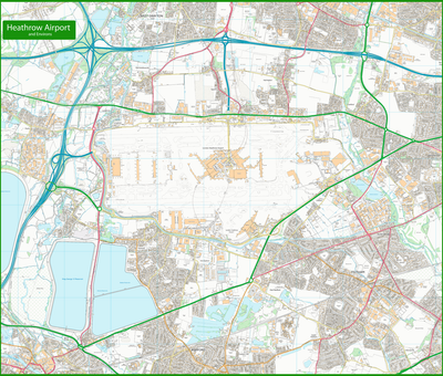 Heathrow Airport Street Map– I Love Maps