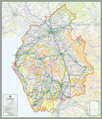 Cumbria County Map– I Love Maps