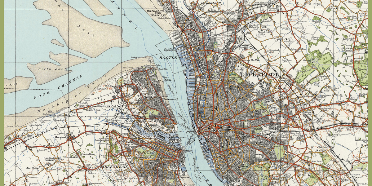 Liverpool and Environs Ordnance Survey Map 1920– I Love Maps