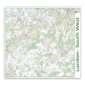 Sheet 7. London South West Street Map– I Love Maps