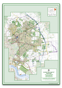 Havering London Borough Map– I Love Maps