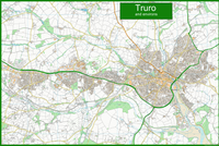 Truro Street Map– I Love Maps