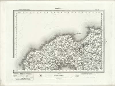 1890 Collection - Penzance Ordnance Survey Map– I Love Maps