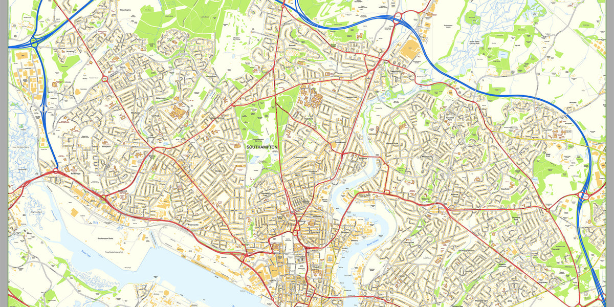 Southampton Street Map– I Love Maps