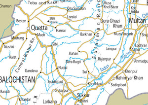 Pakistan Road Map– I Love Maps