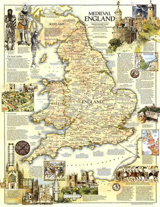 1979 - Map of Medieval Britain– I Love Maps