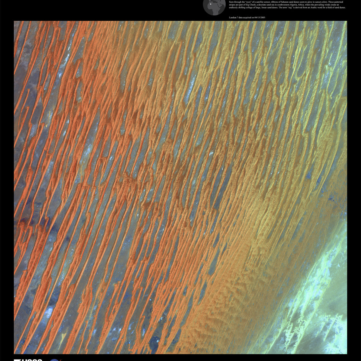 Desert Patterns - Earth as Art– I Love Maps