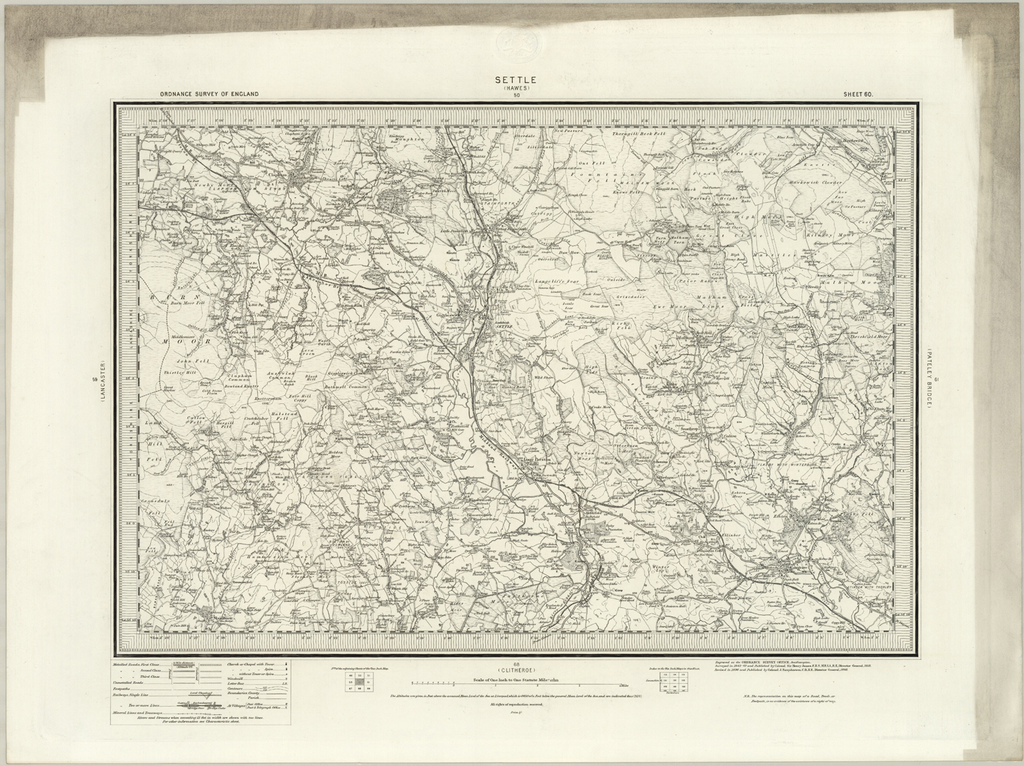 1890 Collection - Settle (Hawes) Ordnance Survey Map | I Love Maps