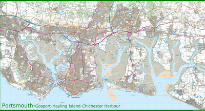 Portsmouth Coastal Area Map– I Love Maps