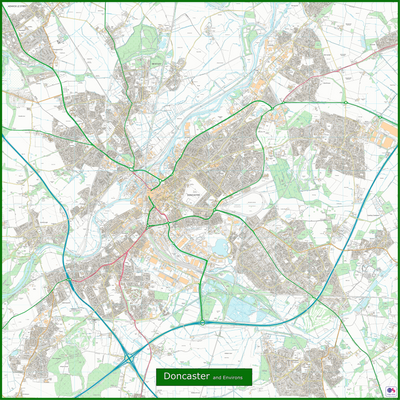 Doncaster Street Map– I Love Maps