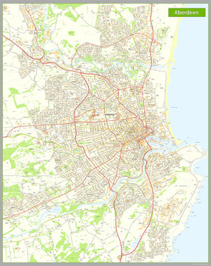 Aberdeen Street Map– I Love Maps