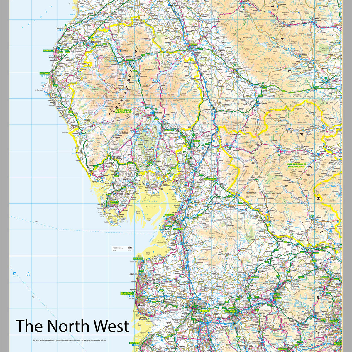 The North West Map– I Love Maps
