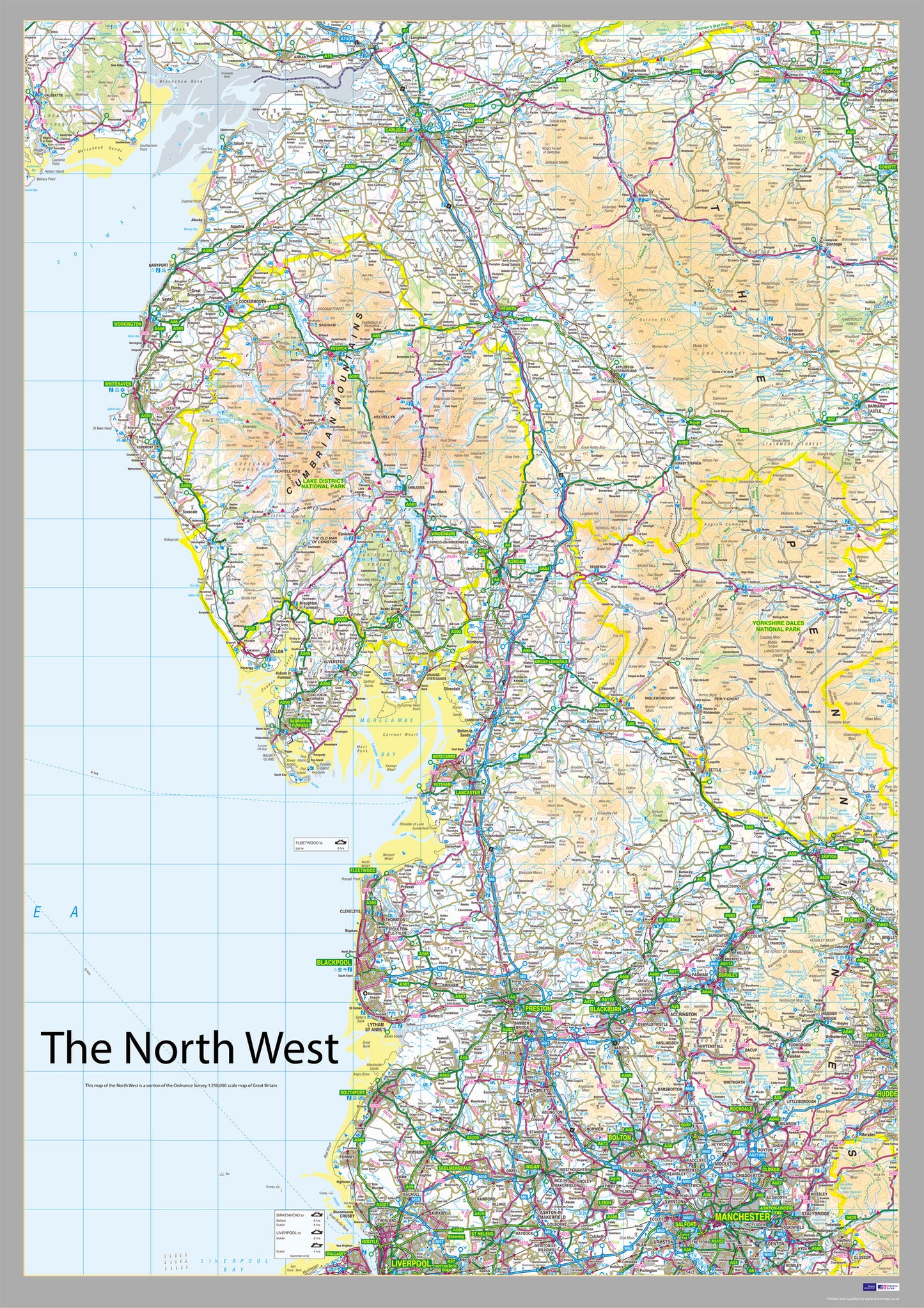 The North West Map– I Love Maps