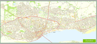 Dundee Street Map– I Love Maps