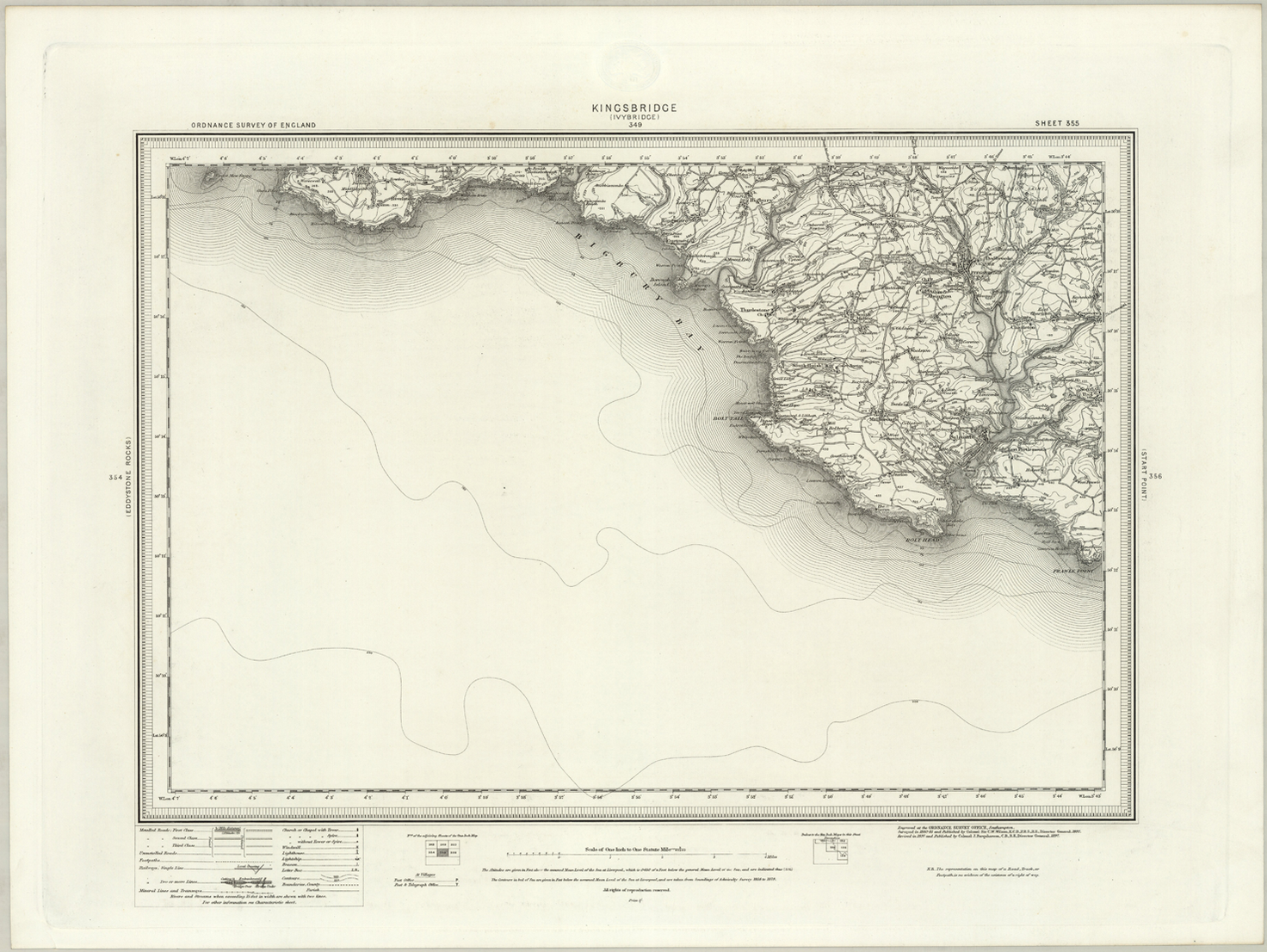 1890 Collection - Kingsbridge (Ivybridge) Ordnance Survey Map– I Love Maps