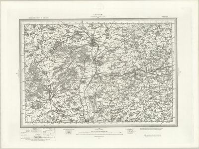 1890 Collection - Ludlow (Church Stretton) Ordnance Survey Map– I Love Maps