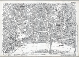 1916 Holborn (London) Ordnance Survey Map– I Love Maps